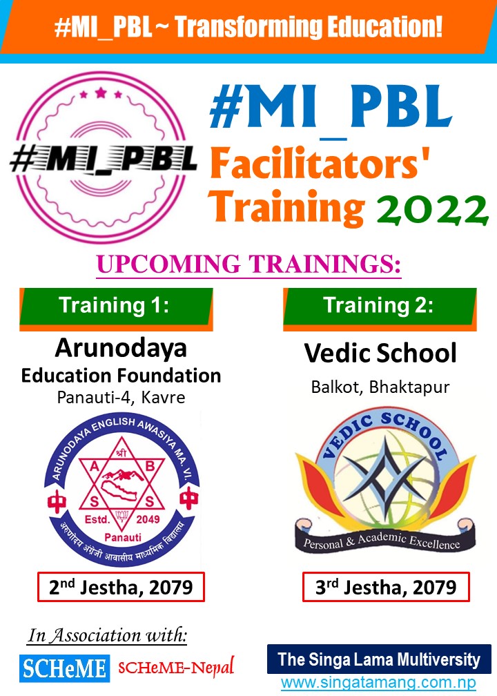 #MI_PBL Training - The Singa Lama Multiversity